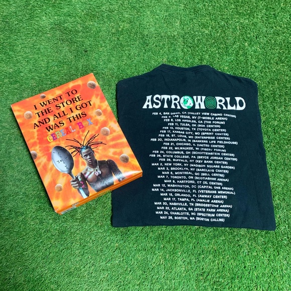 Cactus Jack by Travis Scott | Shirts | Travis Scott Astroworld Tour ...